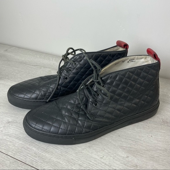 Del Toro | Shoes | Del Toro Quilted Leather Alto Chukka Sneaker Size 2 ...